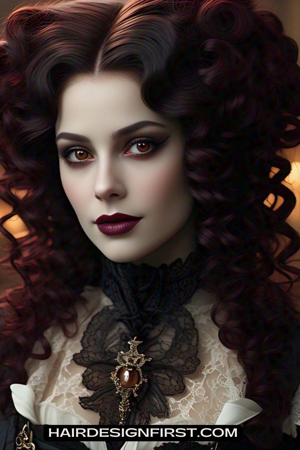 35 Vampire Hairstyles for Women: Dark and Mysterious
