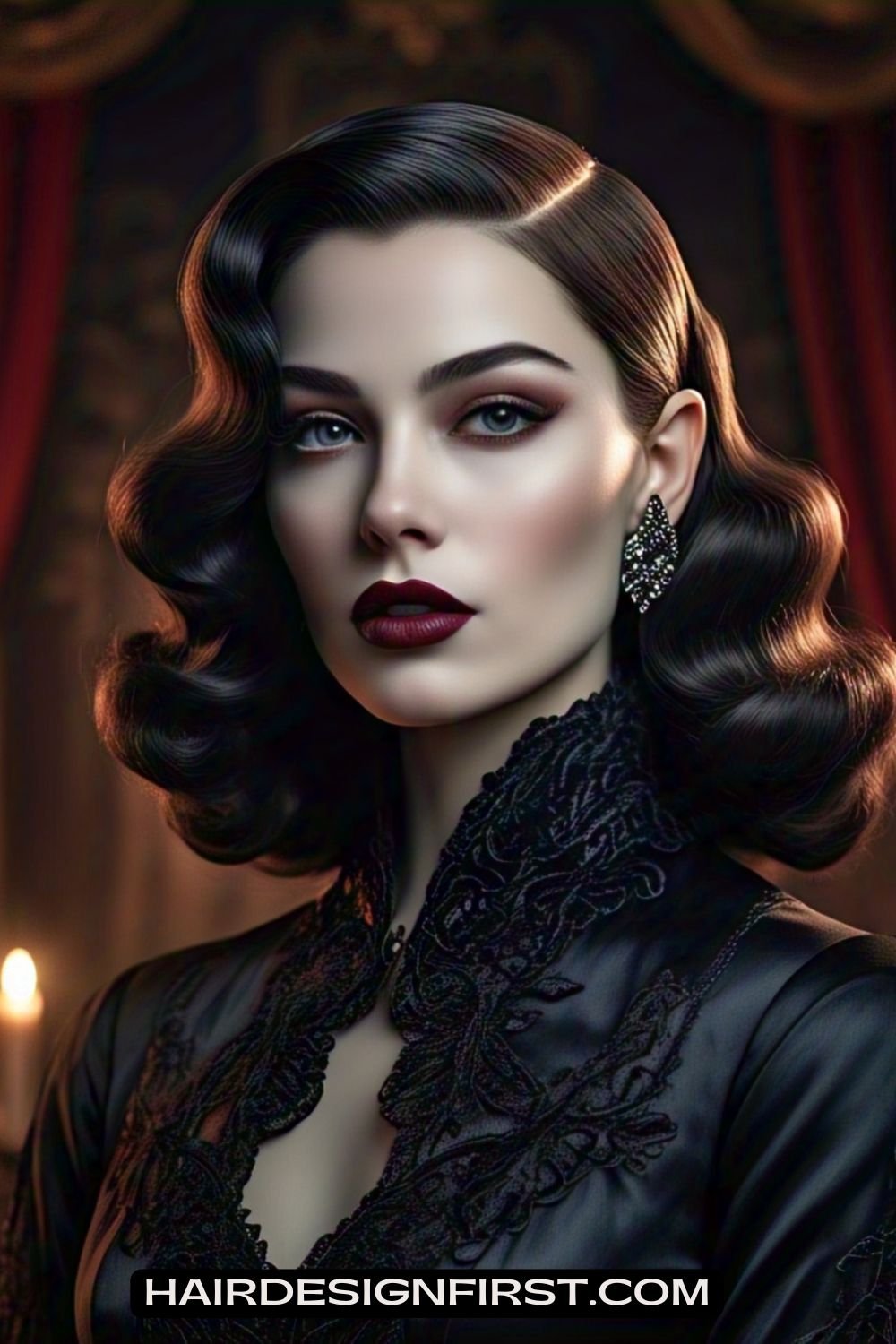 35 Vampire Hairstyles for Women: Dark and Mysterious