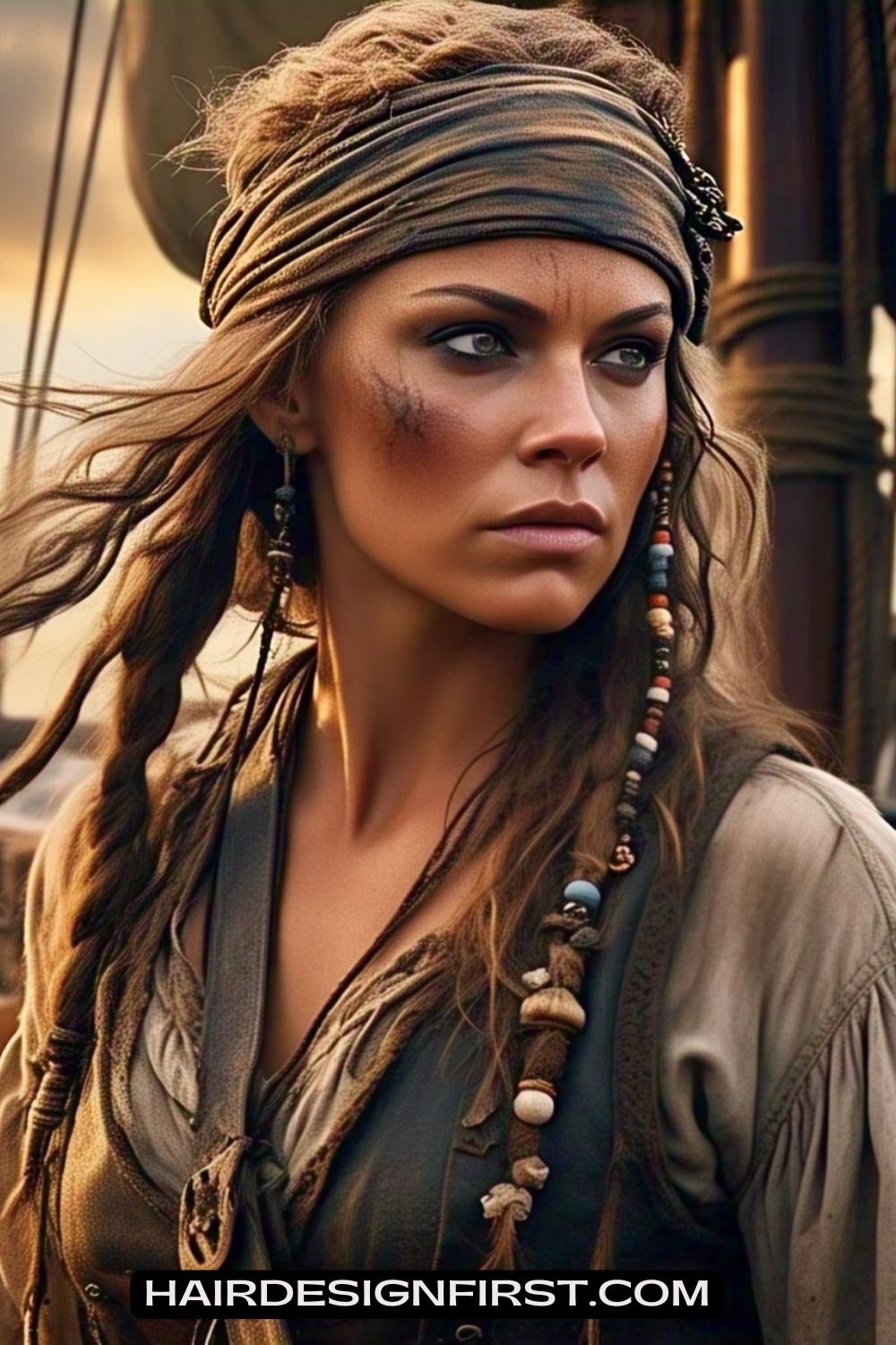 21 Pirate Hairstyles for Women: Bold, Beautiful, and Buccaneer-Inspired ...